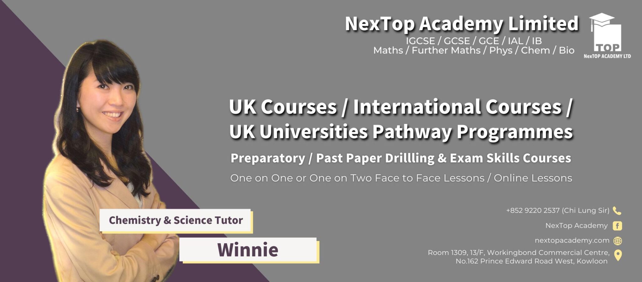 Winnie Chan - Nextop Academy